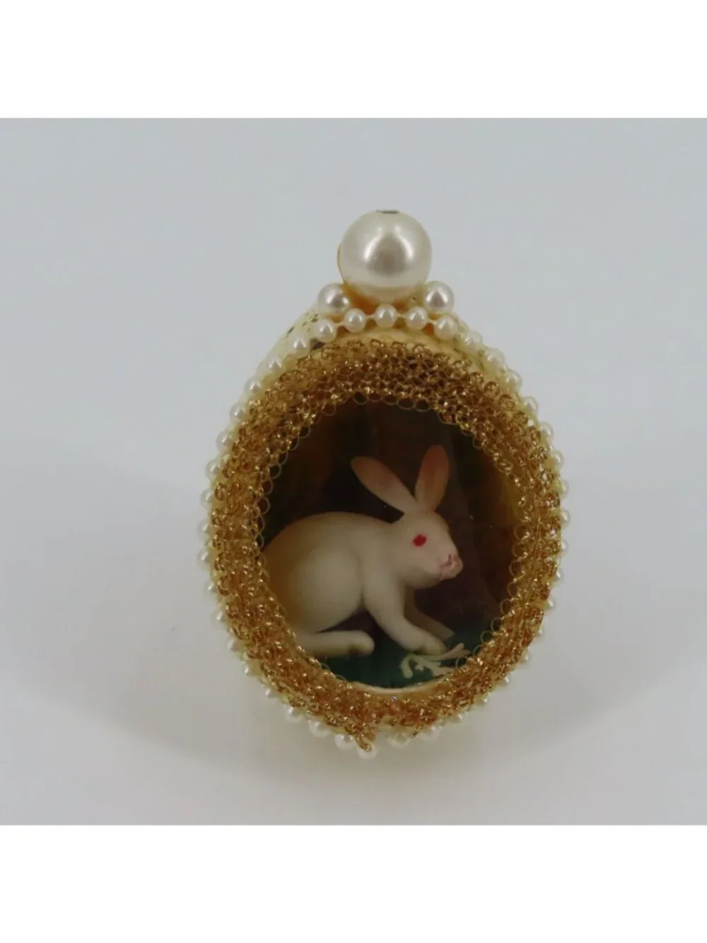 Handmade | Accents | Vtg Handmade Egg Shell Diorama Seashell Flowers ...